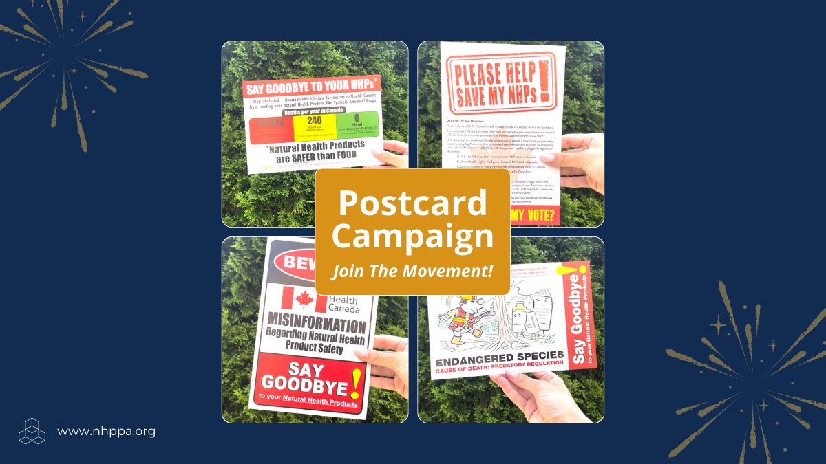 How To Join NHPPA's Postcard Campaign