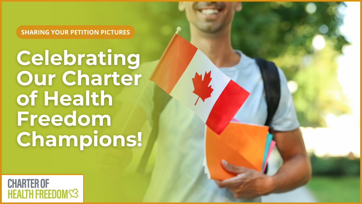 Celebrating Our Charter of Health Freedom Champions