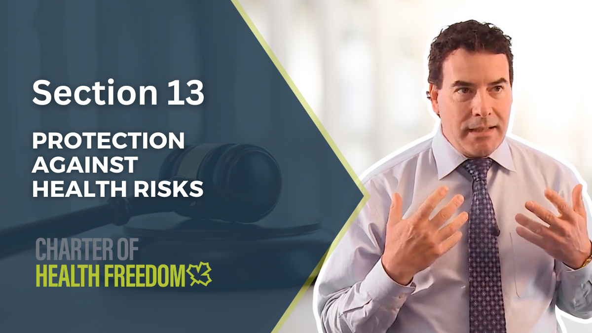 Understanding Section 13 of the Charter of Health Freedom - NHPPA.org