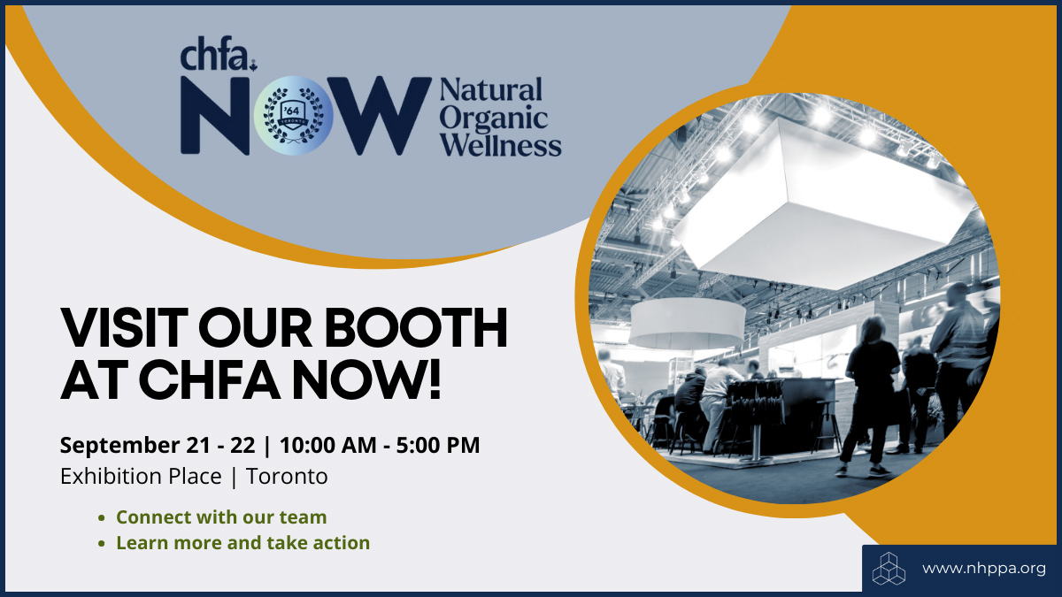 Visit Our Booth At CHFA Now in Toronto!