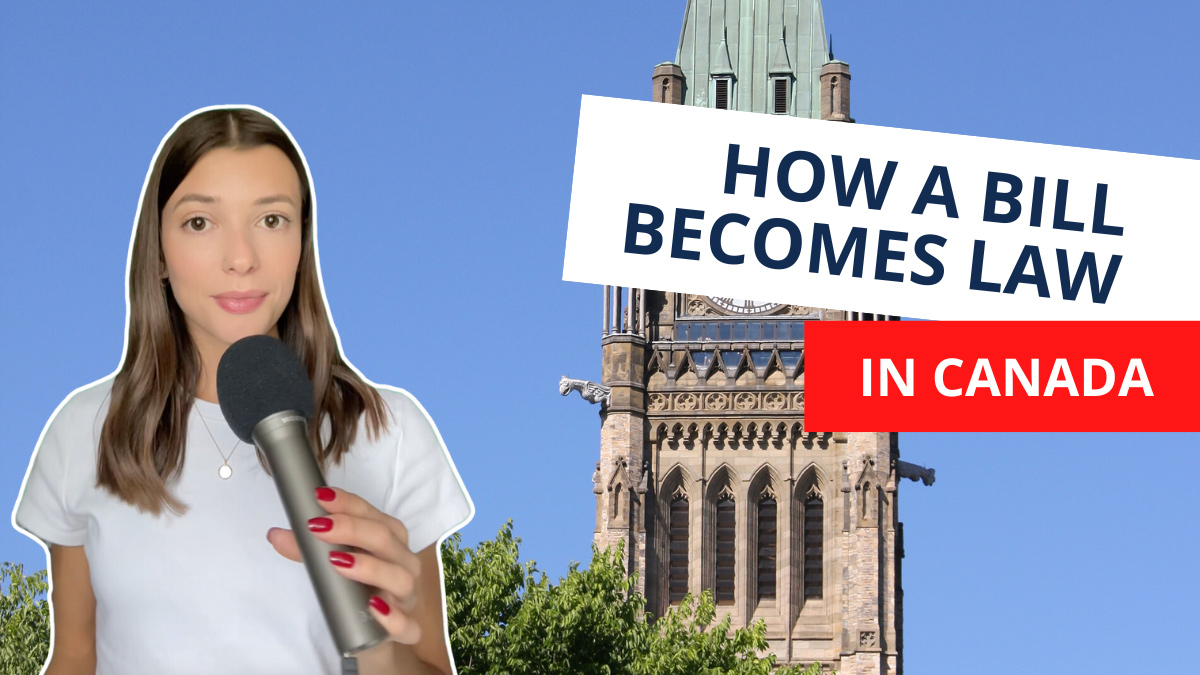 How a Bill Becomes Law in Canada